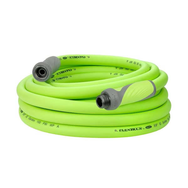 Flexzilla 5/8 in. x 25 ft. ZillaGreen SwivelGrip Garden Hose with 3/4 ...