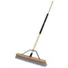 HARPER 24 in. Indoor Hardwood/Steel Handle Push Broom for Pet Hair ...