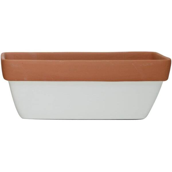 4-7/8 in. x 12 in. Glazed Terra Cotta Window Box Assortment 100019030 ...