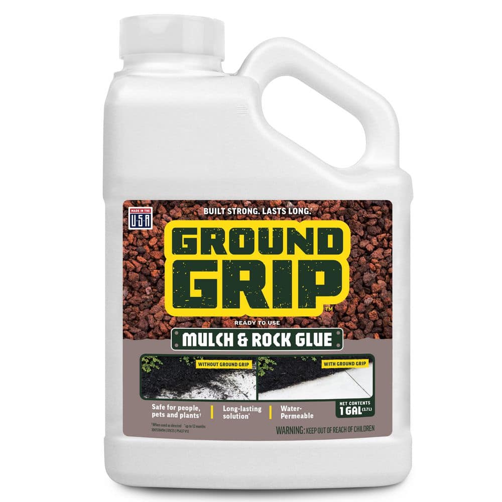 Pennington Ground Grip 1 Gal. Ready to Use Outdoor Mulch and Rock Glue ...