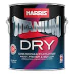 Harris Titanium Dry 1 gal. Waterproofing Paint-20501 - The Home Depot