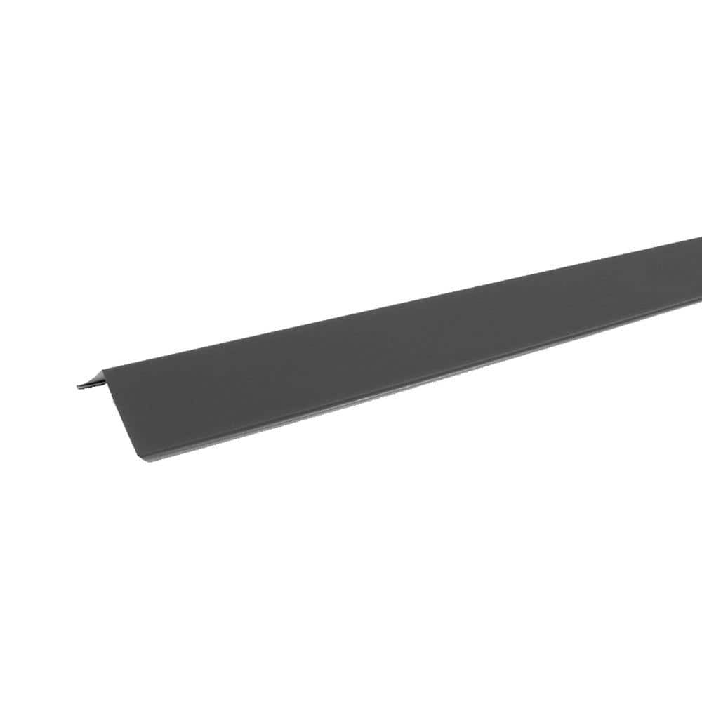 Fabral CE1 3 in. x 10.5 ft. Galvanized Steel Trim Eave Flashing ...