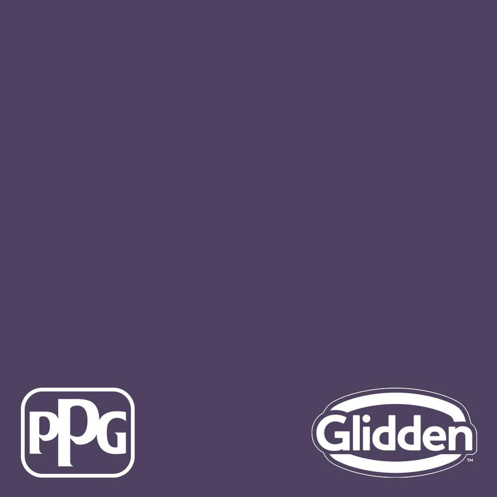 Glidden 8 oz. PPG1174-7 Royal Indigo Satin Interior Paint Sample ...