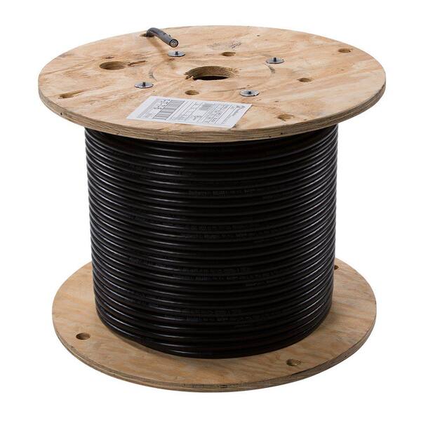 Southwire 500 ft. 4/0 Black Stranded 3E AL XHHW Wire 11277115 - The ...