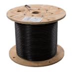 Cerrowire 500 ft. 1/0 Gauge Black Stranded Copper XHHW-2 Wire 1171 ...