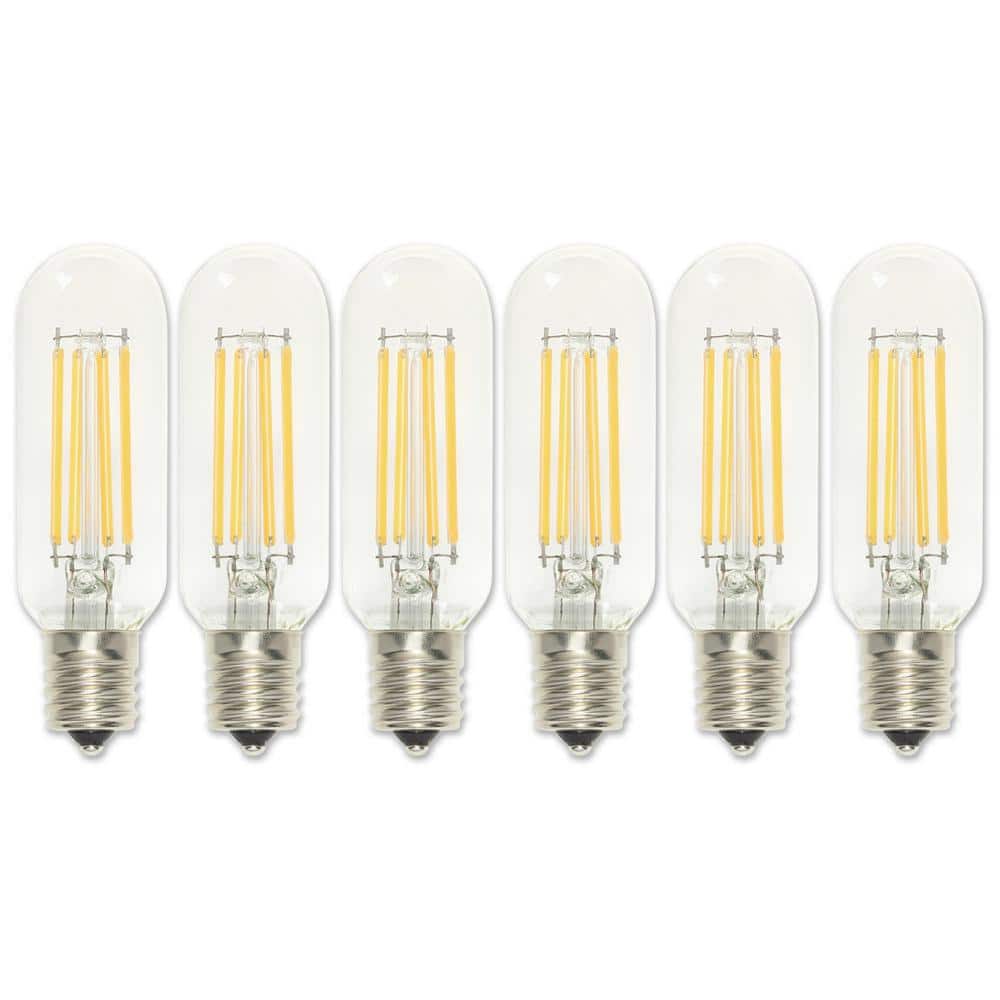 Westinghouse 60-Watt Equivalent T8 Dimmable Clear E17 Edison Filament ...
