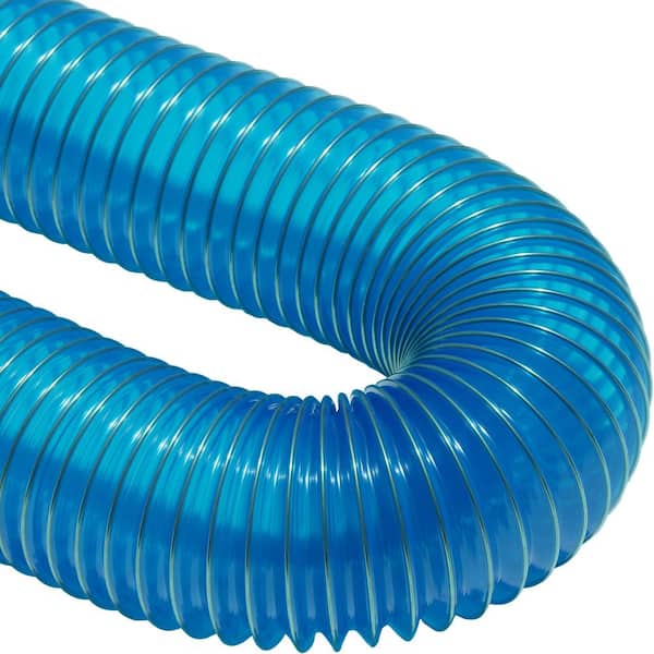 2 Inch Hose 25ft 25ft Black PE Flex Blower Hose - 2 Inch ID Ultra ...