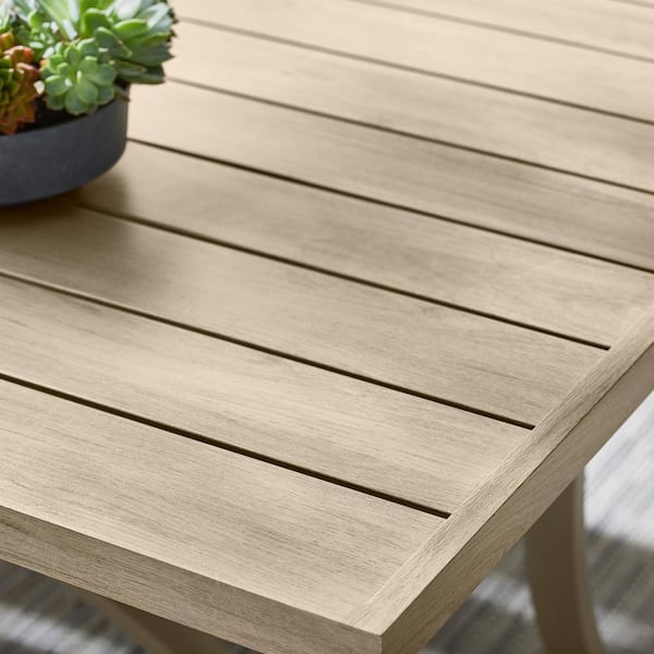 Hampton bay farmhouse wood outdoor dining table store