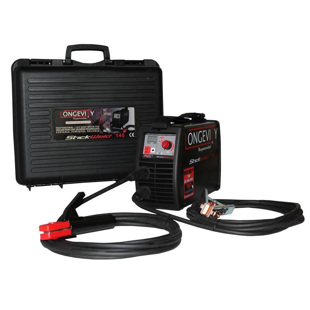 Longevity Stickweld 140 STL 140 Amp Stick Welder with Auto Voltage PFC ...