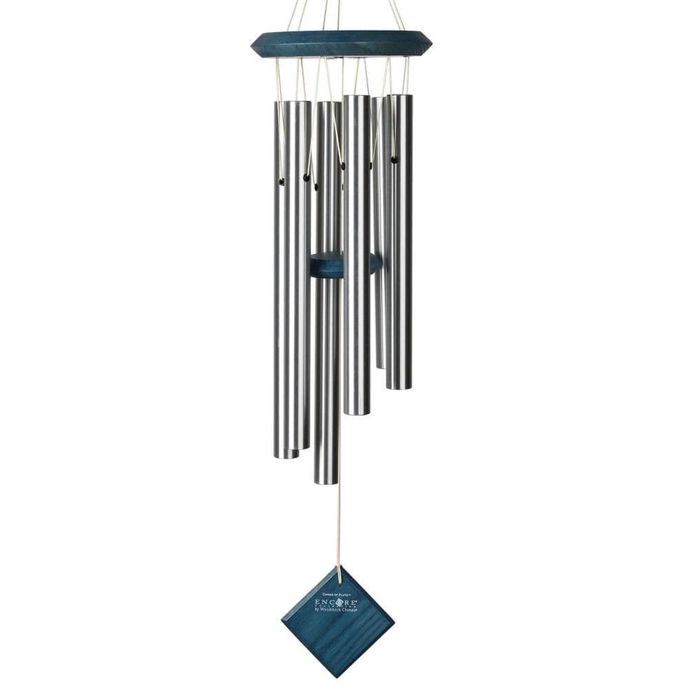 WOODSTOCK CHIMES Encore Collection, Chimes of Pluto, 27 in. Silver Wind ...