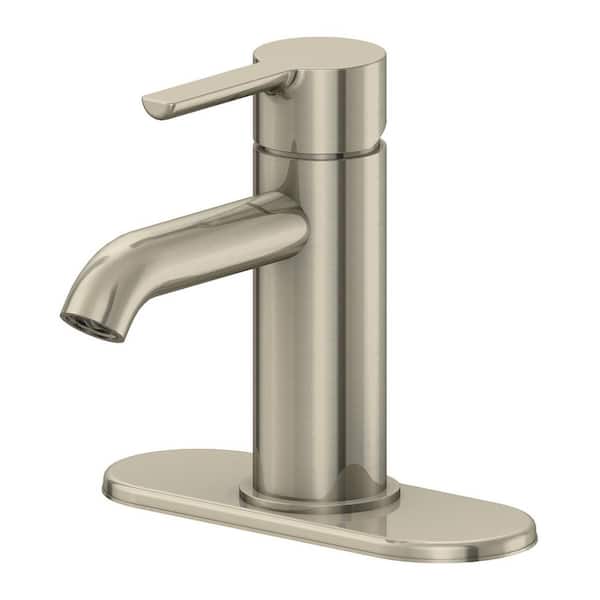 EZ-FLO Metro Single Hole Single-Handle Bathroom Faucet with 50/50 Pop ...