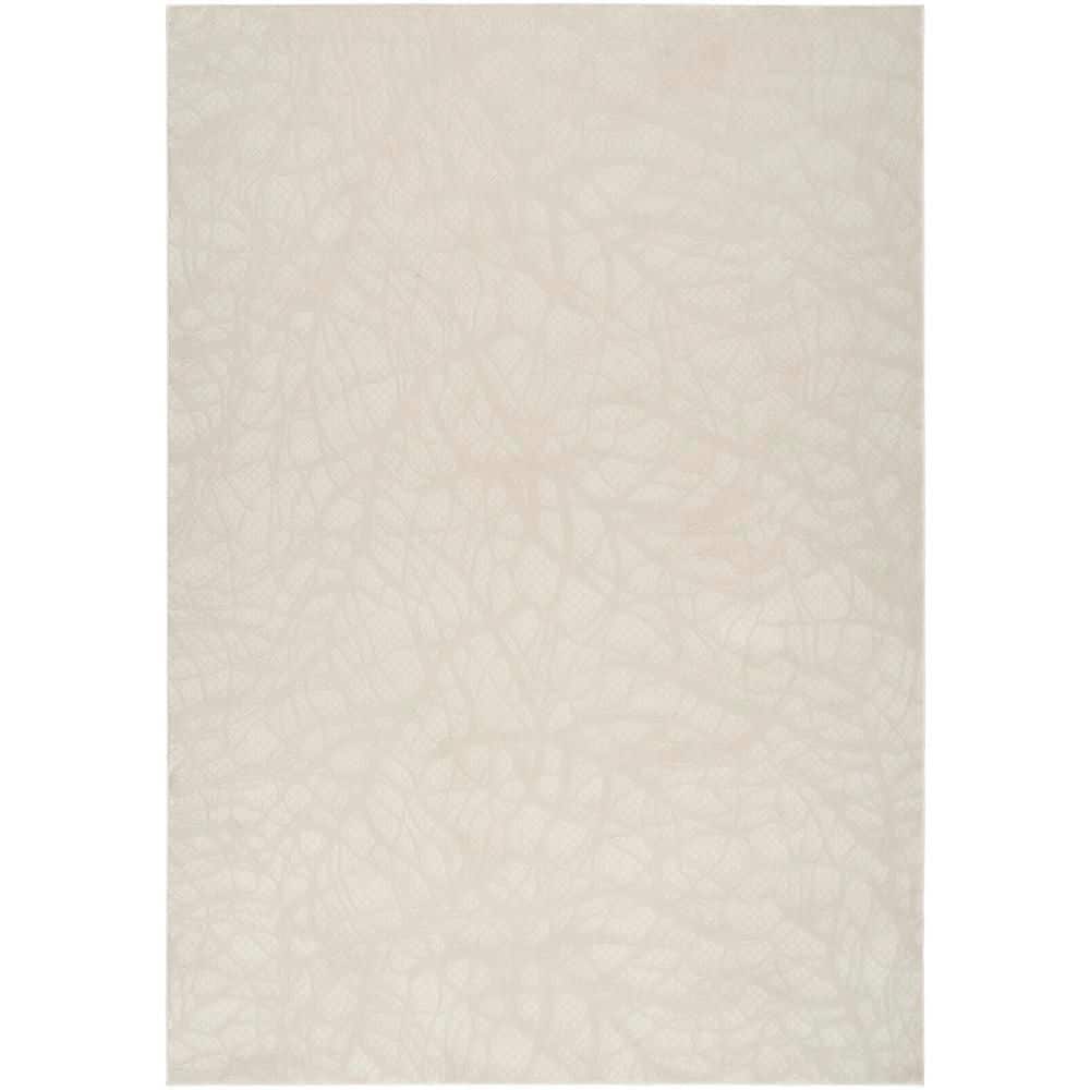 Nourison Desire Beige 6 ft. x 9 ft. Abstract Contemporary Area Rug ...