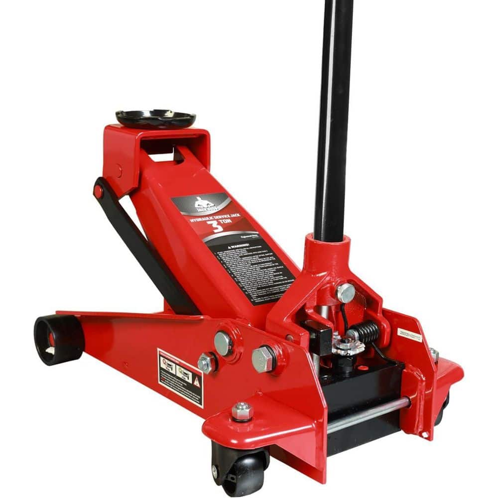 3 Ton(6000 LB) Capacity Hydraulic Floor Jack with Dual Piston Quick ...
