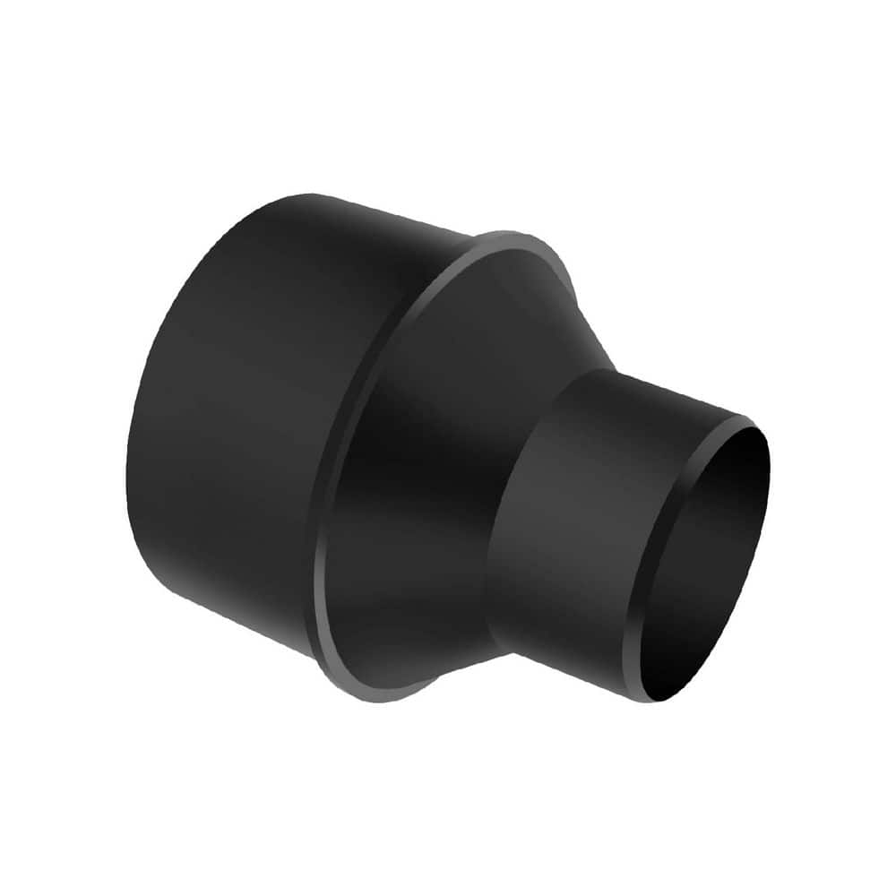 ‎POWERTEC 4 in. x 2-1/2 in. Cone Reducer for Dust Collection Systems ...