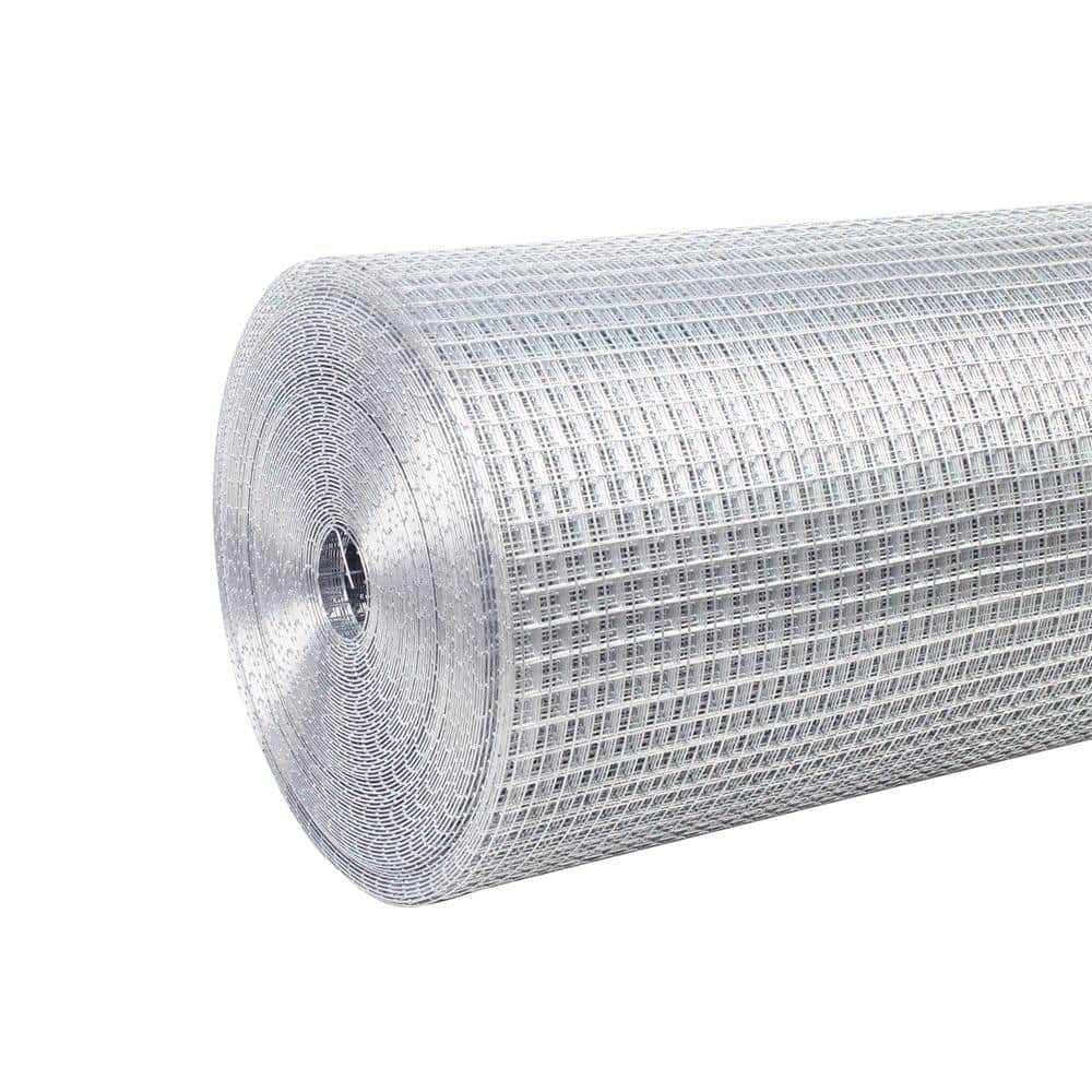 Kahomvis 5ft. x 100 ft. x 1/2 in. 19 Gauge Galvanized Low Carbon Steel ...