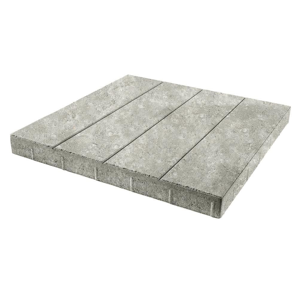 Pavestone Avant XL 24 in. x 24 in. x 2 in. Granite Square Concrete Step ...