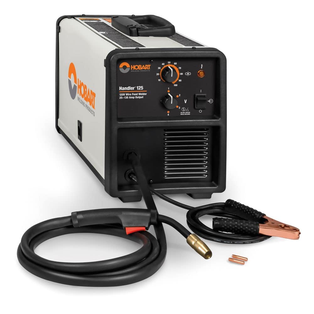 HOBART Handler 125 Amp MIG/Flux Core Welder 120 VAC Input Power with ...