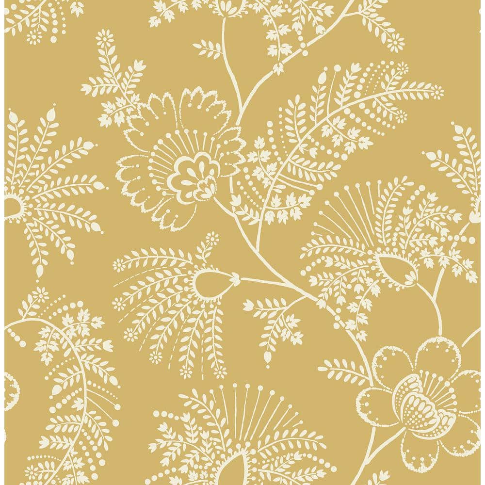 Mustard Yellow Pattern Background