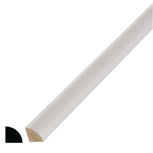 Alexandria Moulding WM 100 11/16 in. D x 11/16 in. W Primed 4S Pine ...