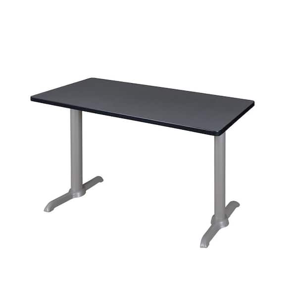 Regency Eiss 42 in. Round Grey Composite Training Desk HDTETRCT4224GYGY ...