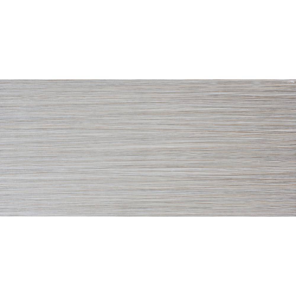 MSI Metro Gris 12 in. x 24 in. Matte Porcelain Floor and Wall Tile (16 ...