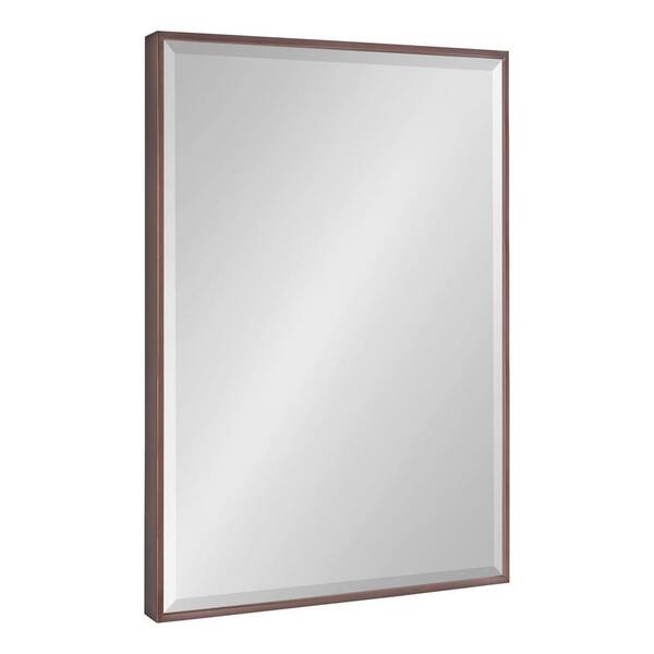 Kate and Laurel Rhodes 28 in. x 22 in. Classic Rectangle Framed Bronze ...