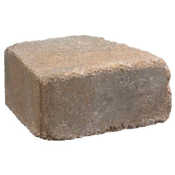 Fresco 4 in. x 8 in. x 8 in. Tapered Ashbury Haze Concrete Garden Wall ...