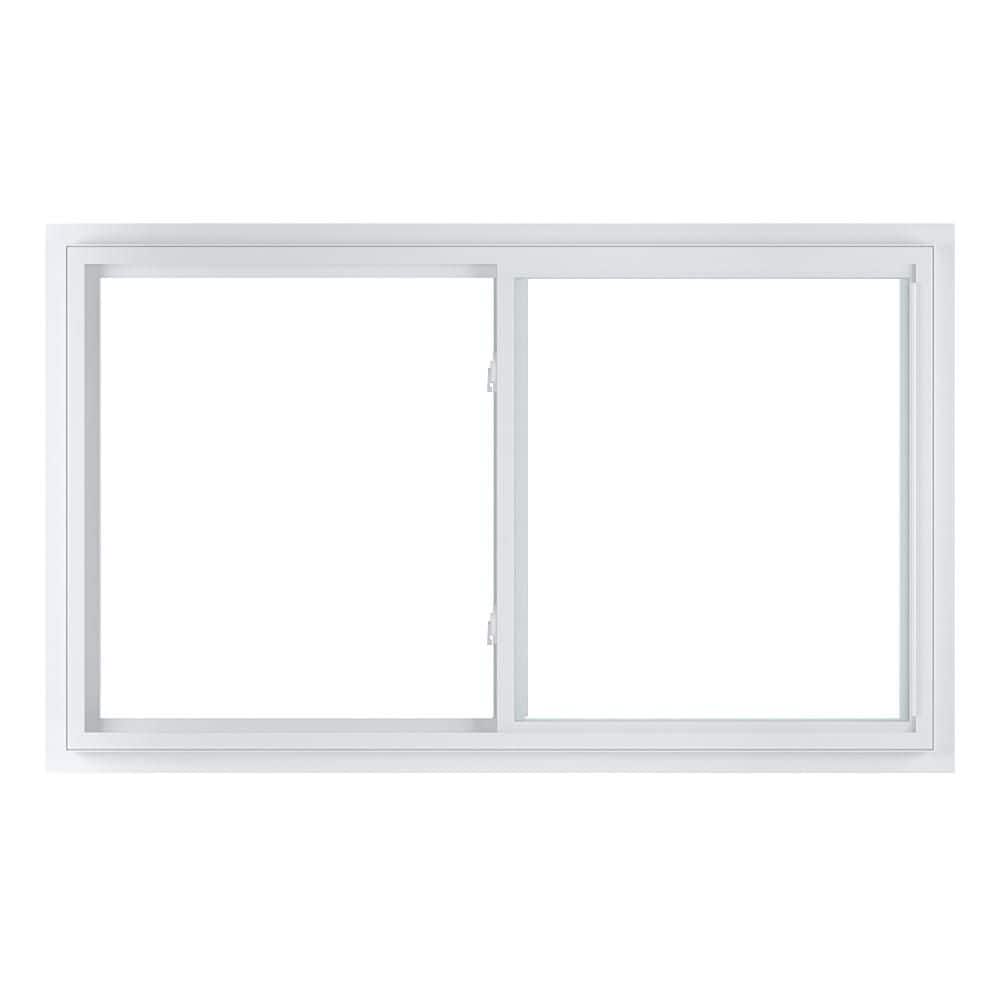Reviews for American Craftsman 60 in. x 35 in. 50 Series White Sliding ...