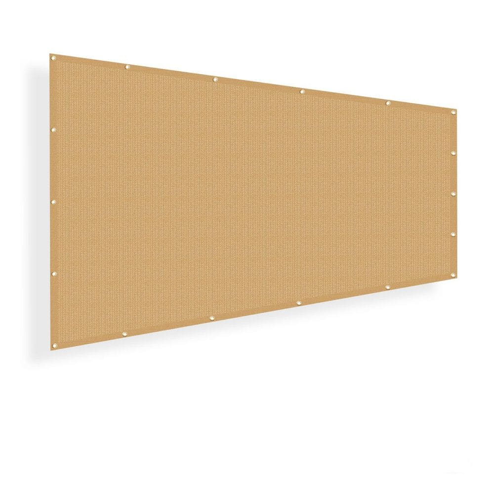 MOEPISY Shade Cloth 120 in. L x 72 in. W Sun Shade Screen Fabric Shade ...