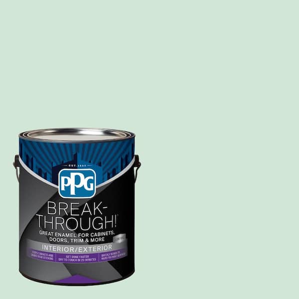 Reviews for Break-Through! 1 gal. PPG1226-2 Peppermint Patty Satin Door ...