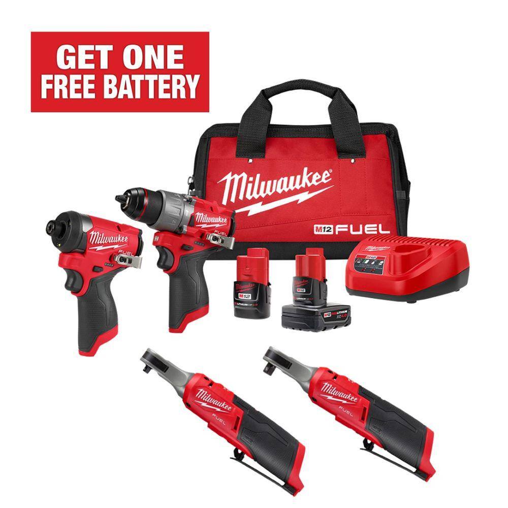 Have a question about Milwaukee M12 FUEL 12-Volt Li-Ion Cordless Hammer Drill/Impact Driver/3/8 ...