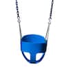 Swing-N-Slide Playsets Blue Full Bucket Toddler Swing with Chains WS ...
