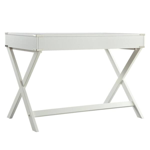 Aven white campaign desk store