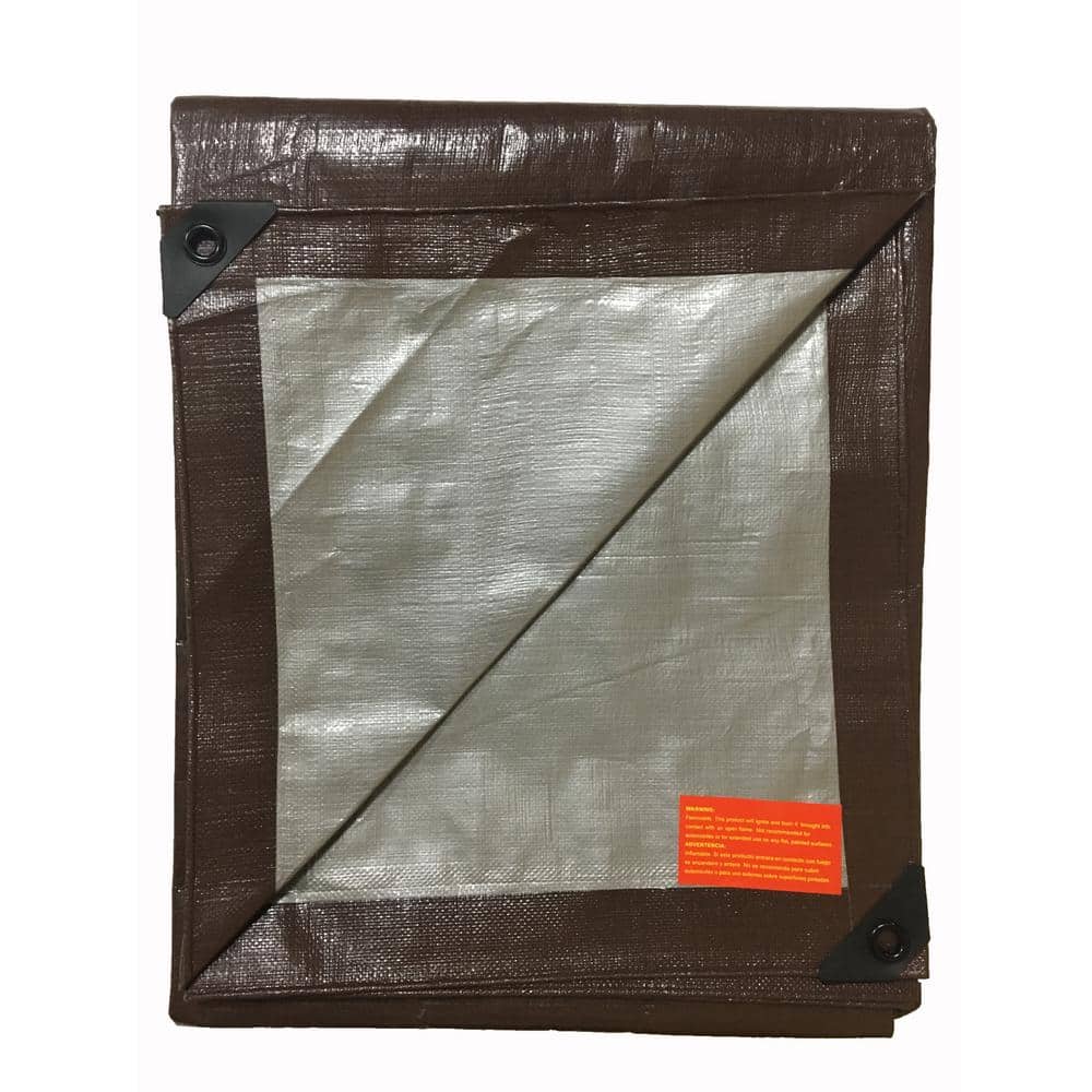 Everbilt Everbilt 10mil Poly-carbonate eyelet heavy duty browns/silver ...