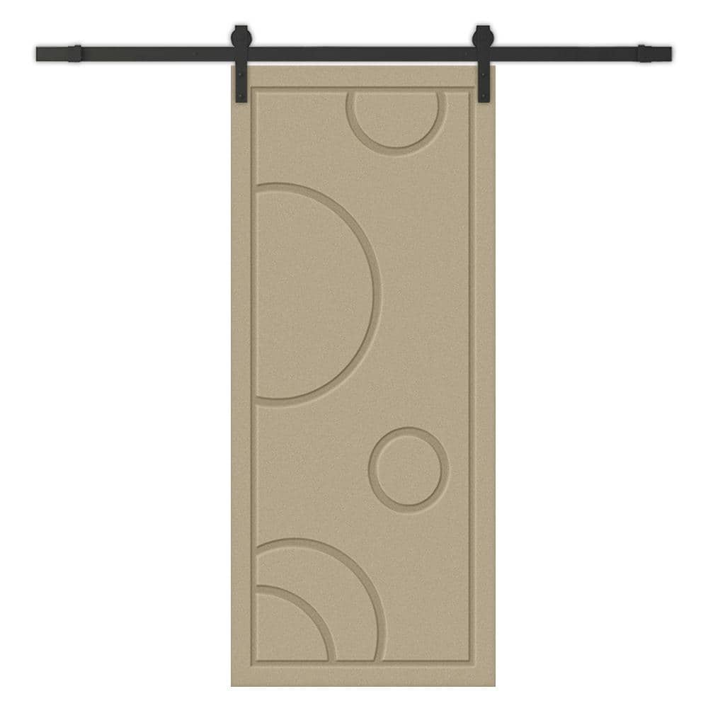 CALHOME 30 in. x 80 in. Unfinished Composite MDF Paneled Interior ...