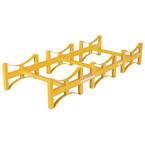 Vestil 3 Drum 55 Gal. Stackable Drum Rack DRUM-RACK-3 - The Home Depot