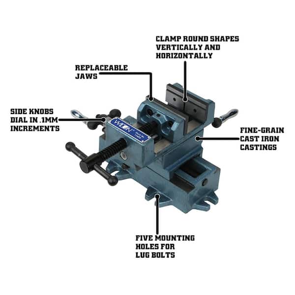 Reviews for Wilton 4 in. Cross Slide Drill Press Vise Pg 1 The Home Depot