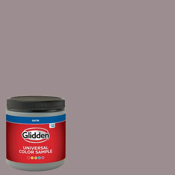 Glidden 8 oz. PPG1014-5 Gray Violet Satin Interior Paint Sample PPG1014 ...