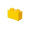 LEGO Bright Yellow Stackable Box 40020632 - The Home Depot