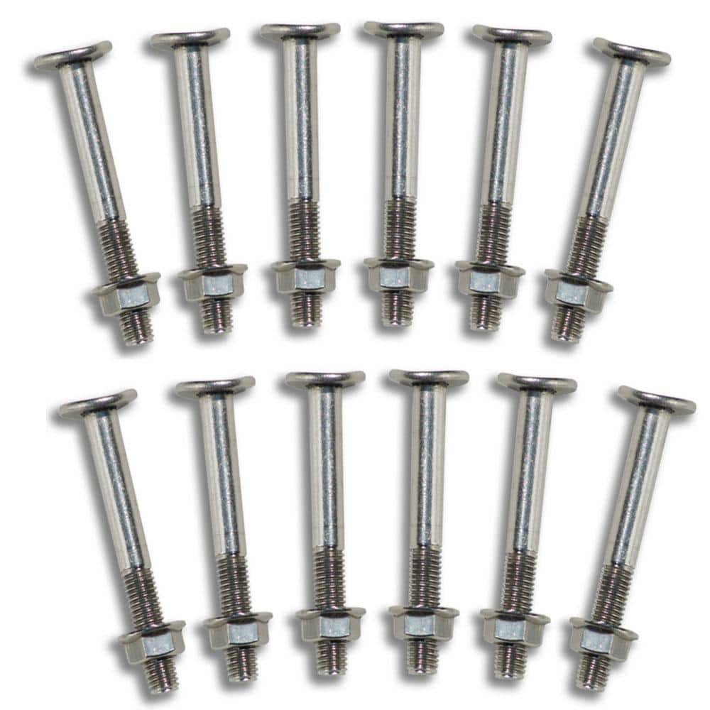 Swimline Swimming Pool Replacement Ladder Stainless Steel Bolts Set (2 ...