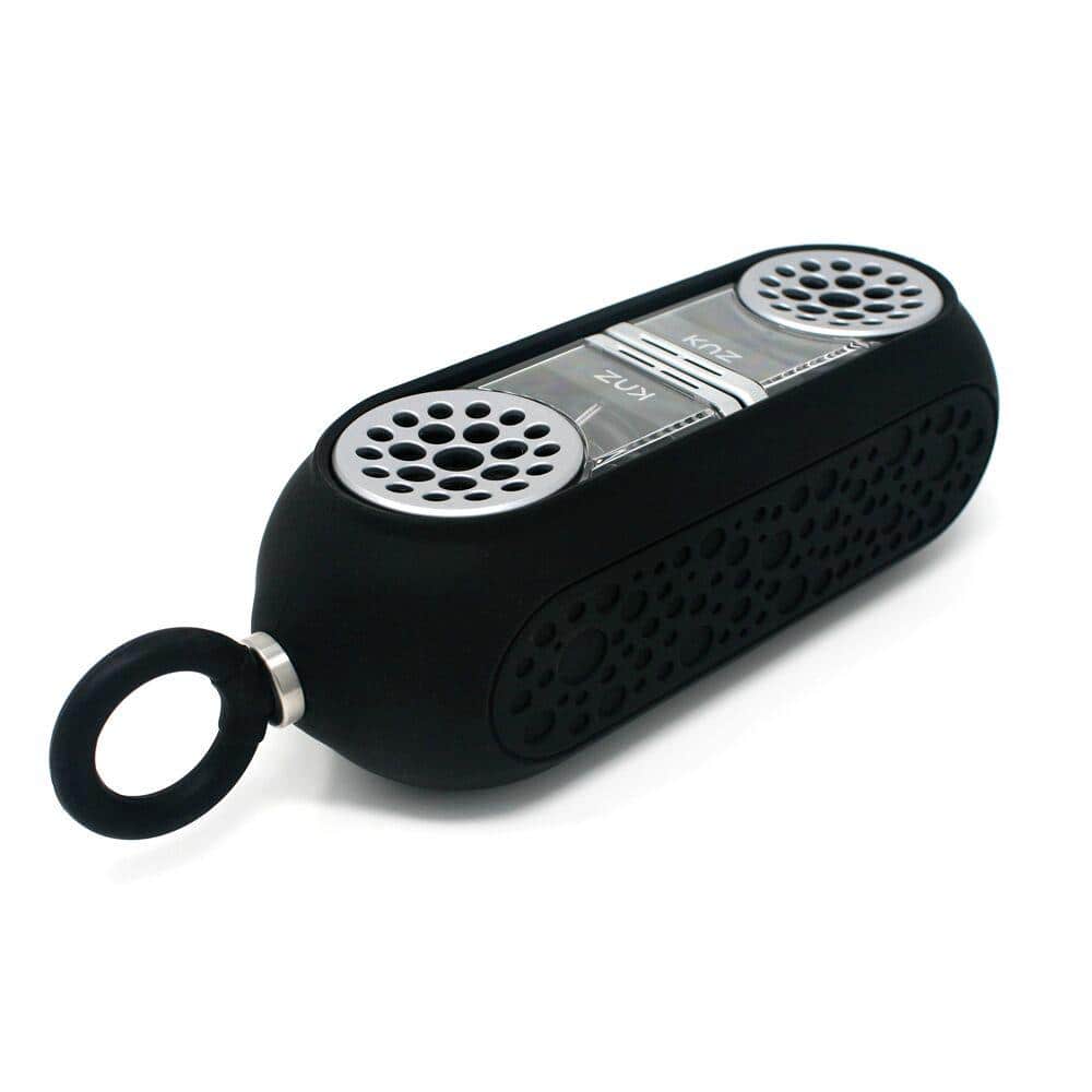 KNZ Portable Wireless Speakers, Black SPKZGODUOBK - The Home Depot