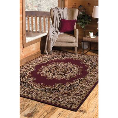 Burgundy - Area Rugs - Rugs - The Home Depot