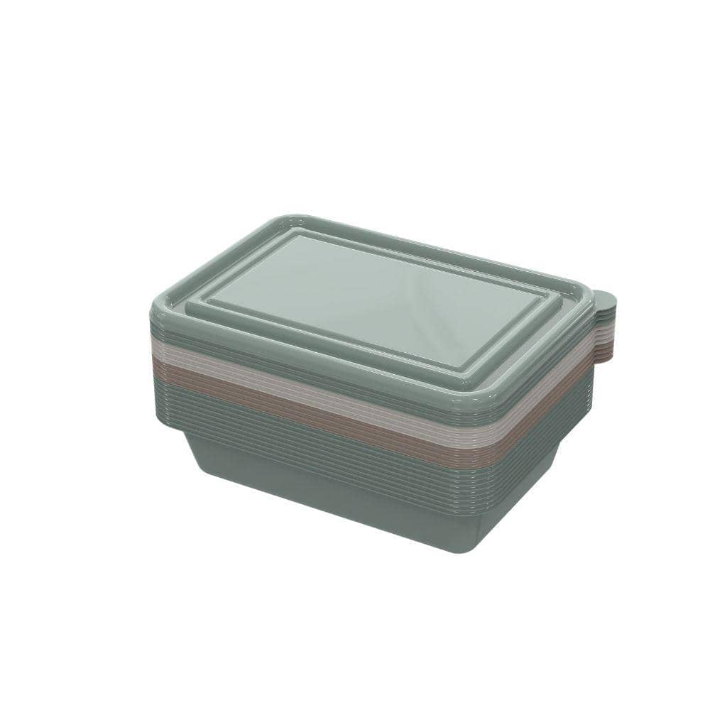 Reviews for Core Kitchen Food Storage Containers in Early Fog (24-Piece ...