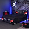 X Rocker Orion eSports Gaming Bed Frame, Black/Red, Full 2113201 - The ...