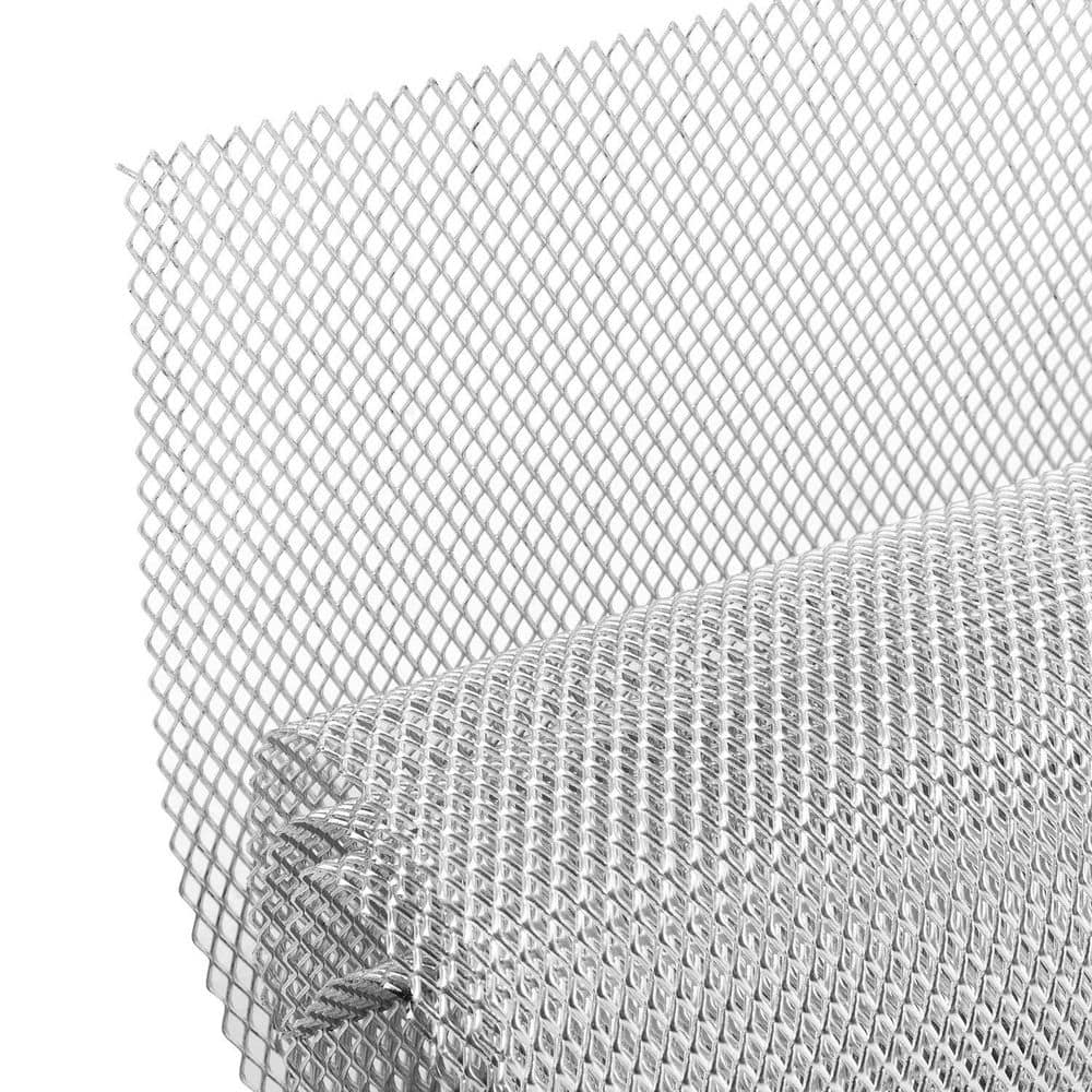 NVNOO 16 in. x 47 in. Aluminum Rhombic Hole Car Pickup Truck Grill ...