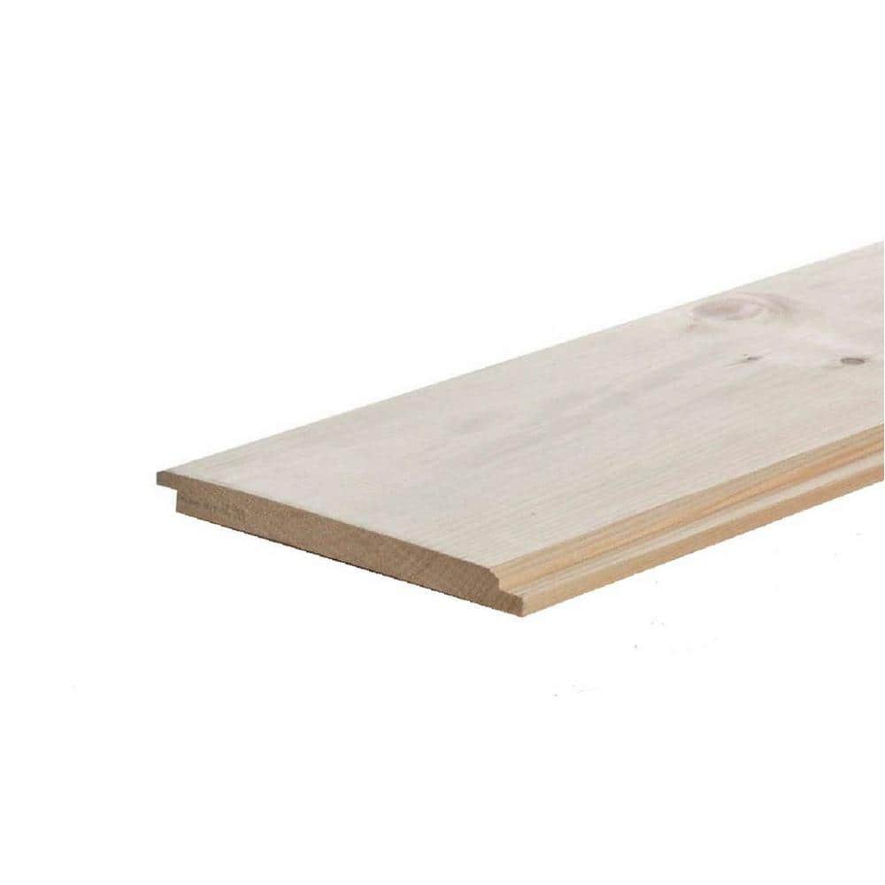 Sierra Pacific Industries 1 in. x 8 in. x 12 ft. Pine WP-1 1 Nickel Gap ...