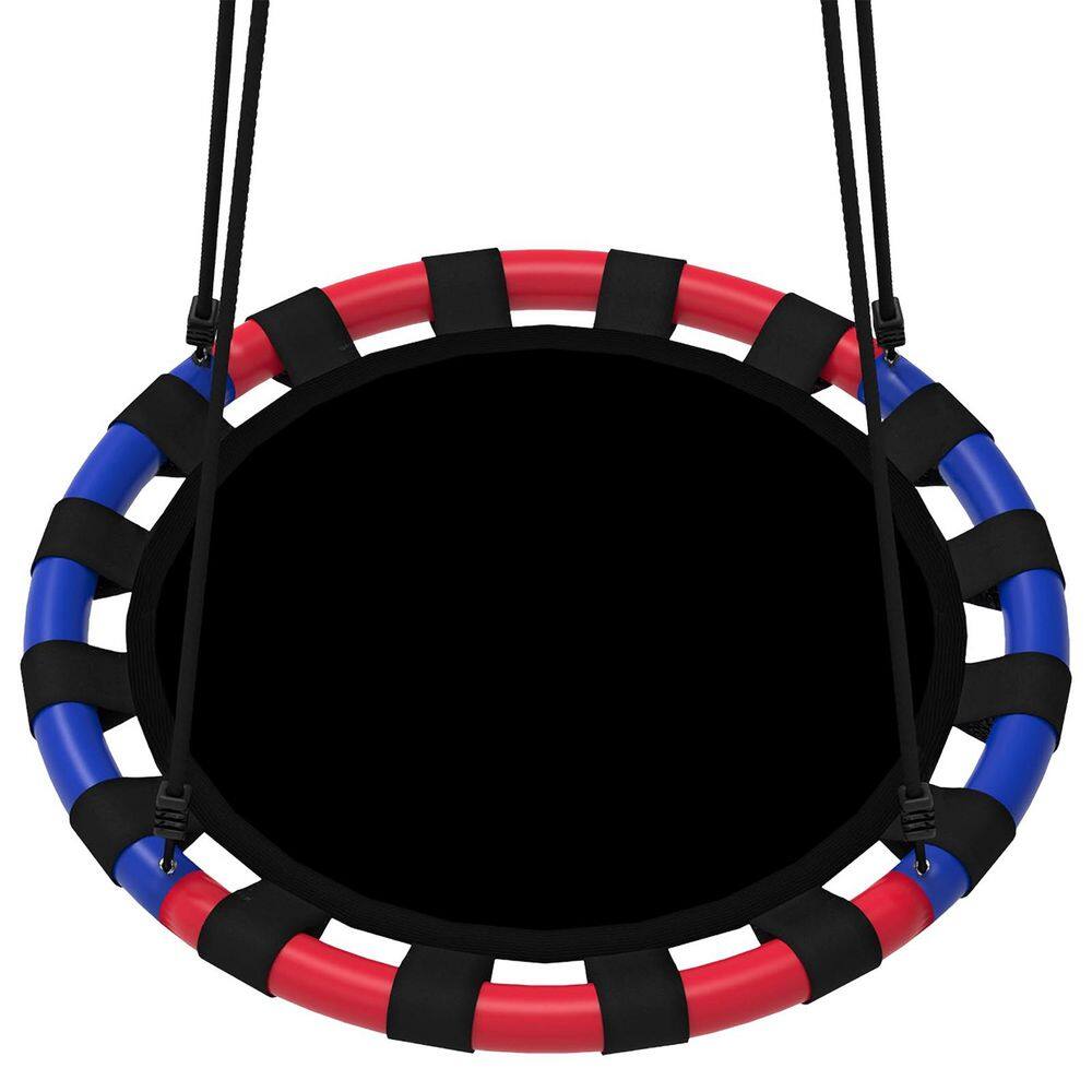 Saucer Swing 24 in. 1 Pack 360° Swivel 900 lbs. Capacity Galvanized ...