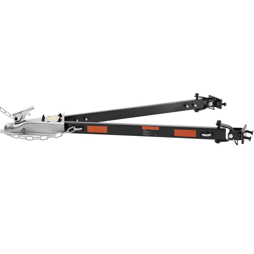 SKYSHALO Tow Bar, 5500 lbs. Towing Capacity with Chains, Powder-Coating ...