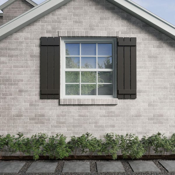 Ekena Millwork 11 1/4 in. W x 77 in. H EnduraCore Composite, 2-Board ...