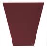 Builders Edge 6 in. Flat Panel Window Header Keystone in 078 Wineberry ...
